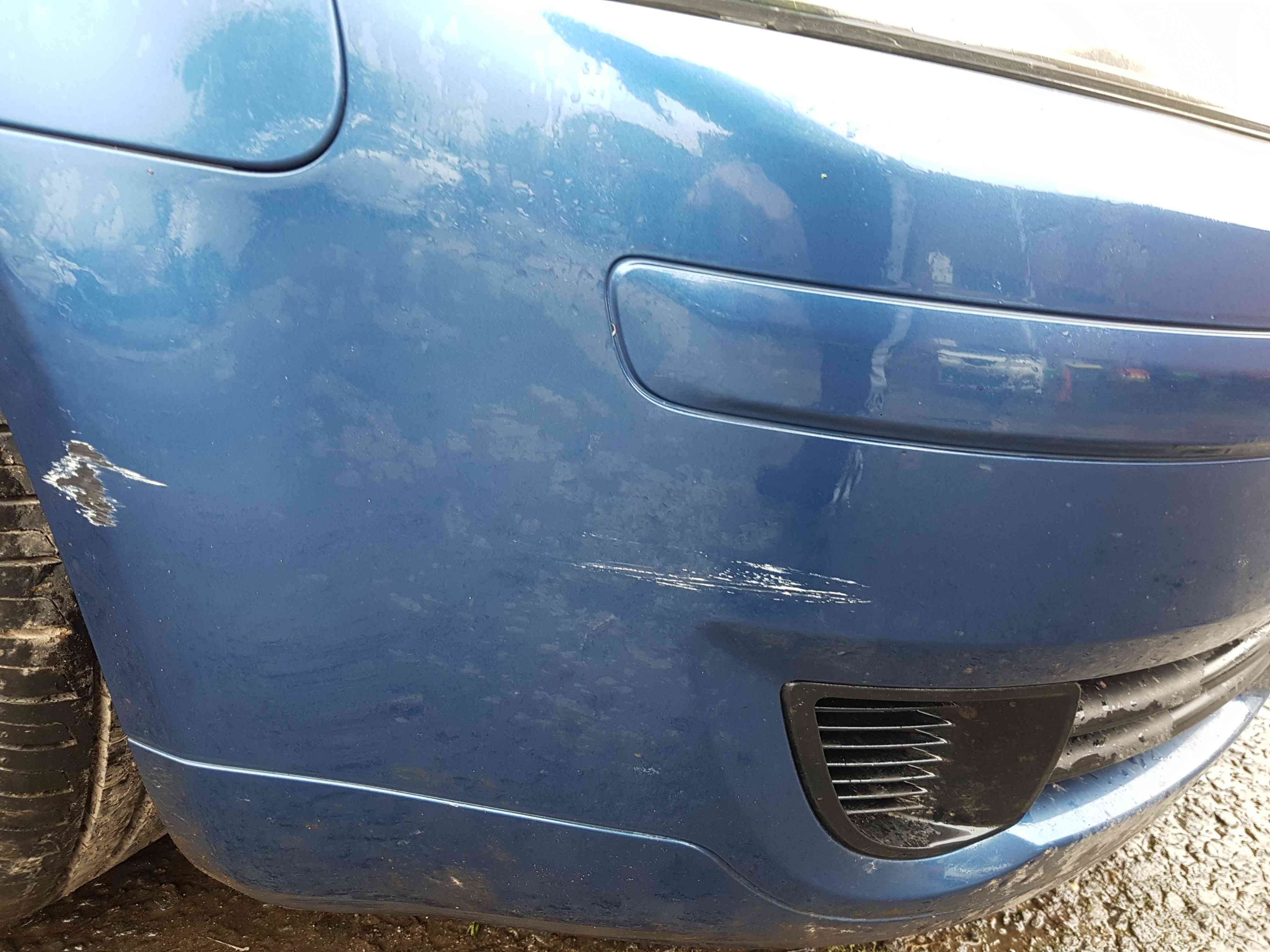 audi a3 2003-2008 front bumper lz5c grills mauritius blue pearl ...