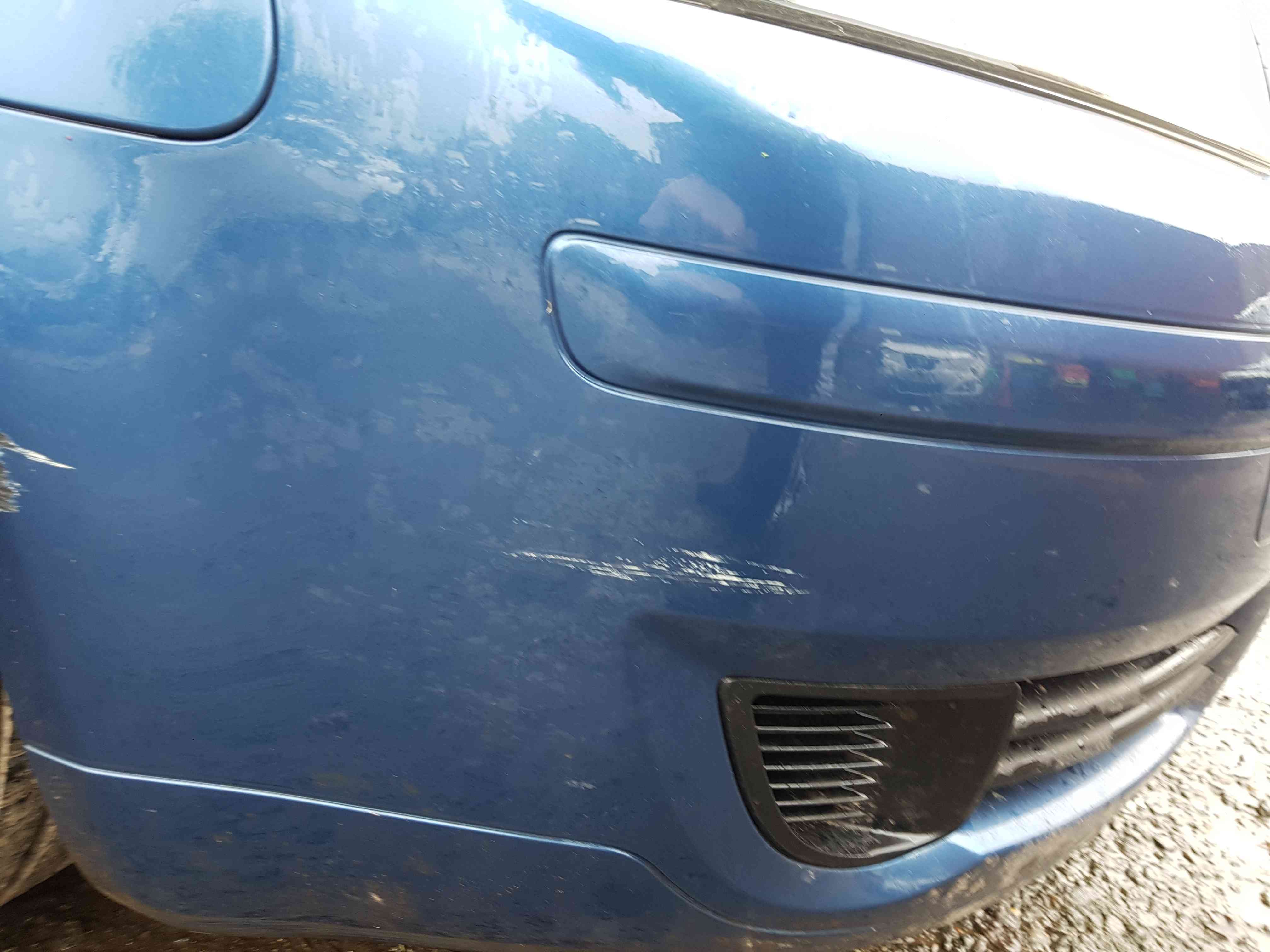 audi a3 2003-2008 front bumper lz5c grills mauritius blue pearl ...