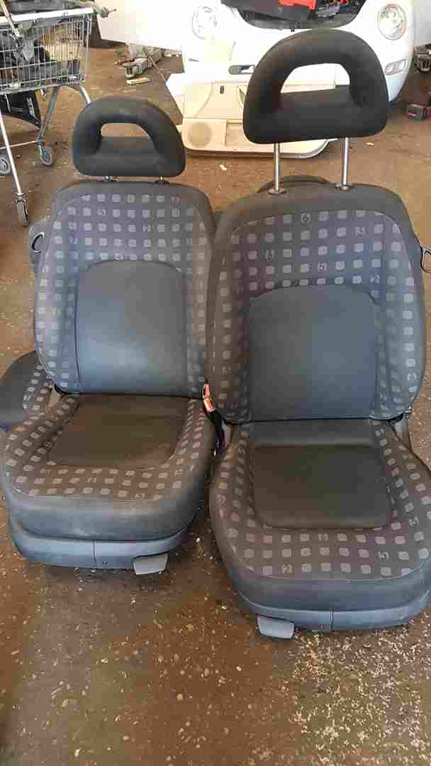 Volkswagen Beetle 1998-2011 Fabric Interior Seats Chairs SET Front Rear ...