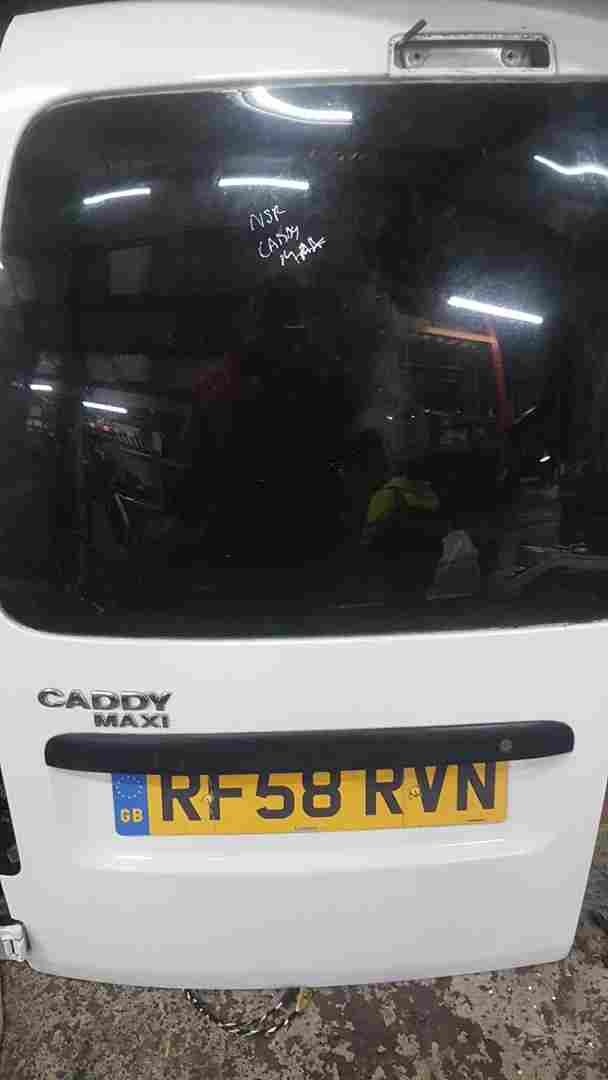Volkswagen Caddy Maxi 2004-2010 Passenger NSR Rear Back Barn Door Gr ...