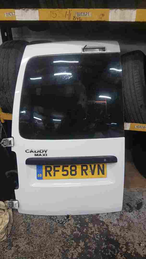 Volkswagen Caddy Maxi 2004-2010 Passenger NSR Rear Back Barn Door Gr ...