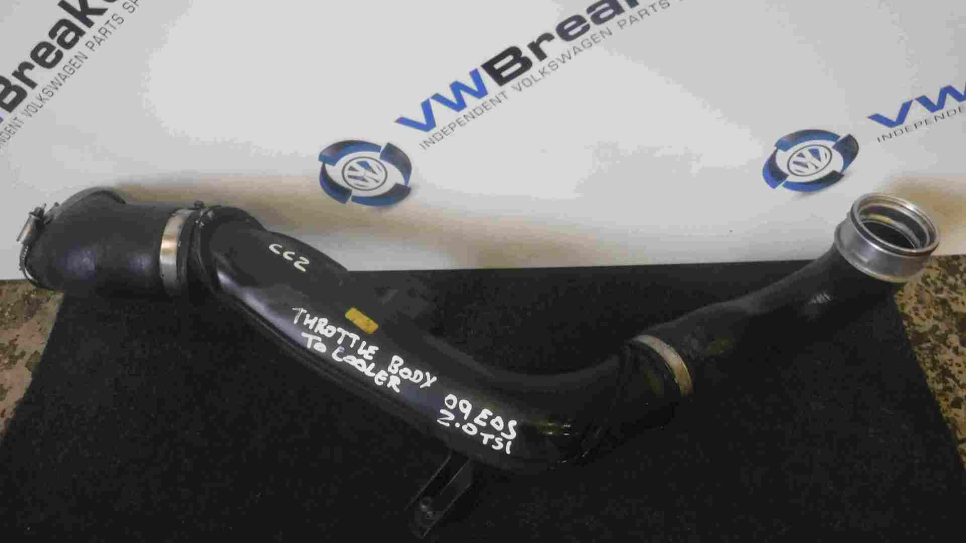 Volkswagen EOS 2006-2015 20 tSi Throttle Body To Intercooler Pipe ...