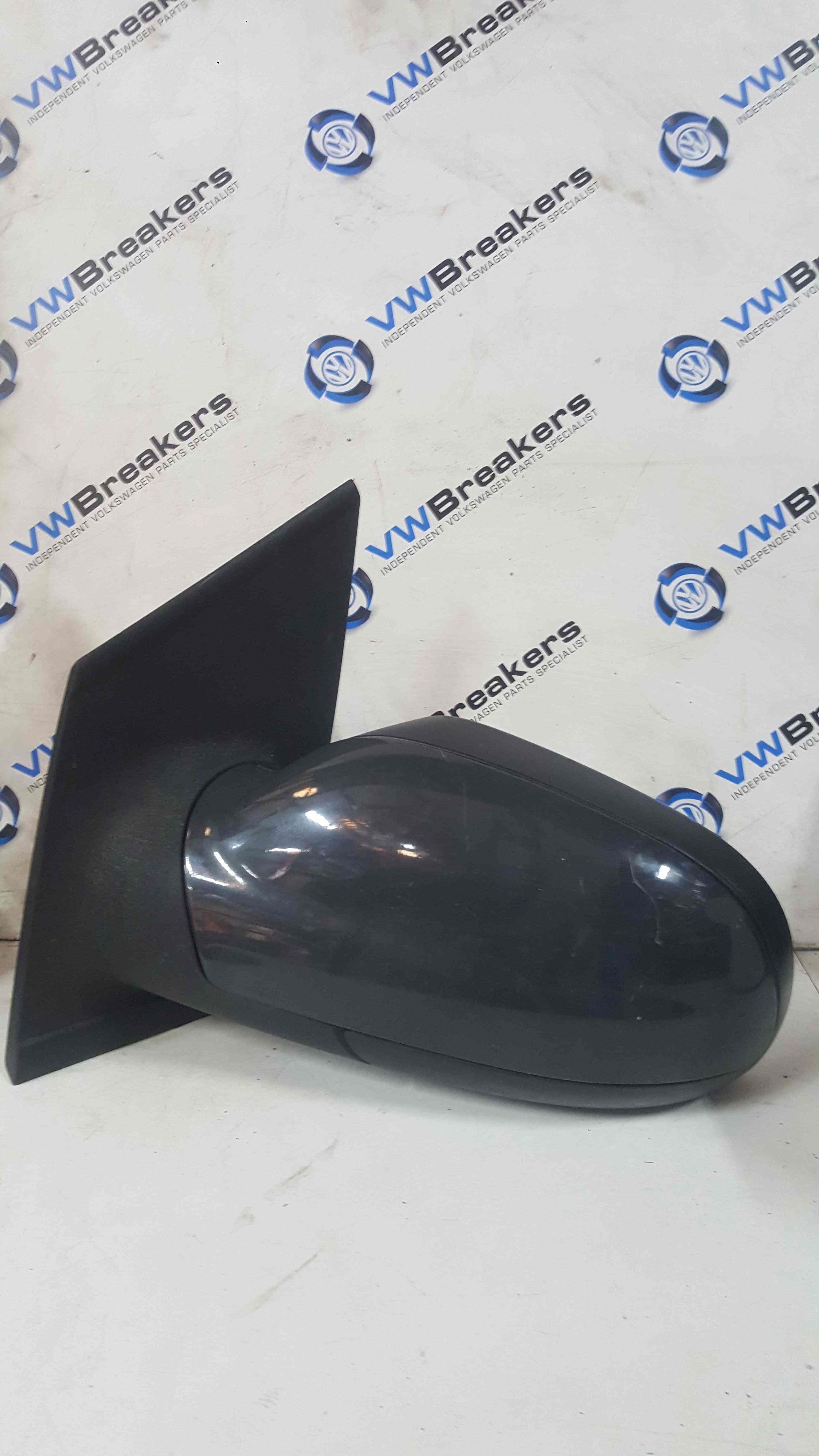 Volkswagen Fox 2005 2011 Ns Near Side Front Wing Mirror Li7f Dark Grey