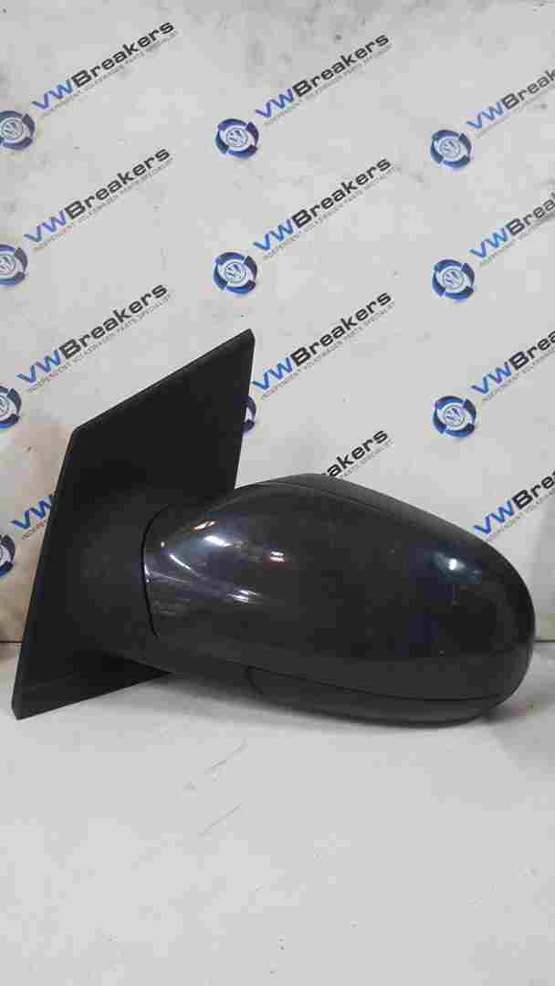 Volkswagen FOX 2005-2011 NS Near Side Front Wing Mirror Li7f Dark Grey ...