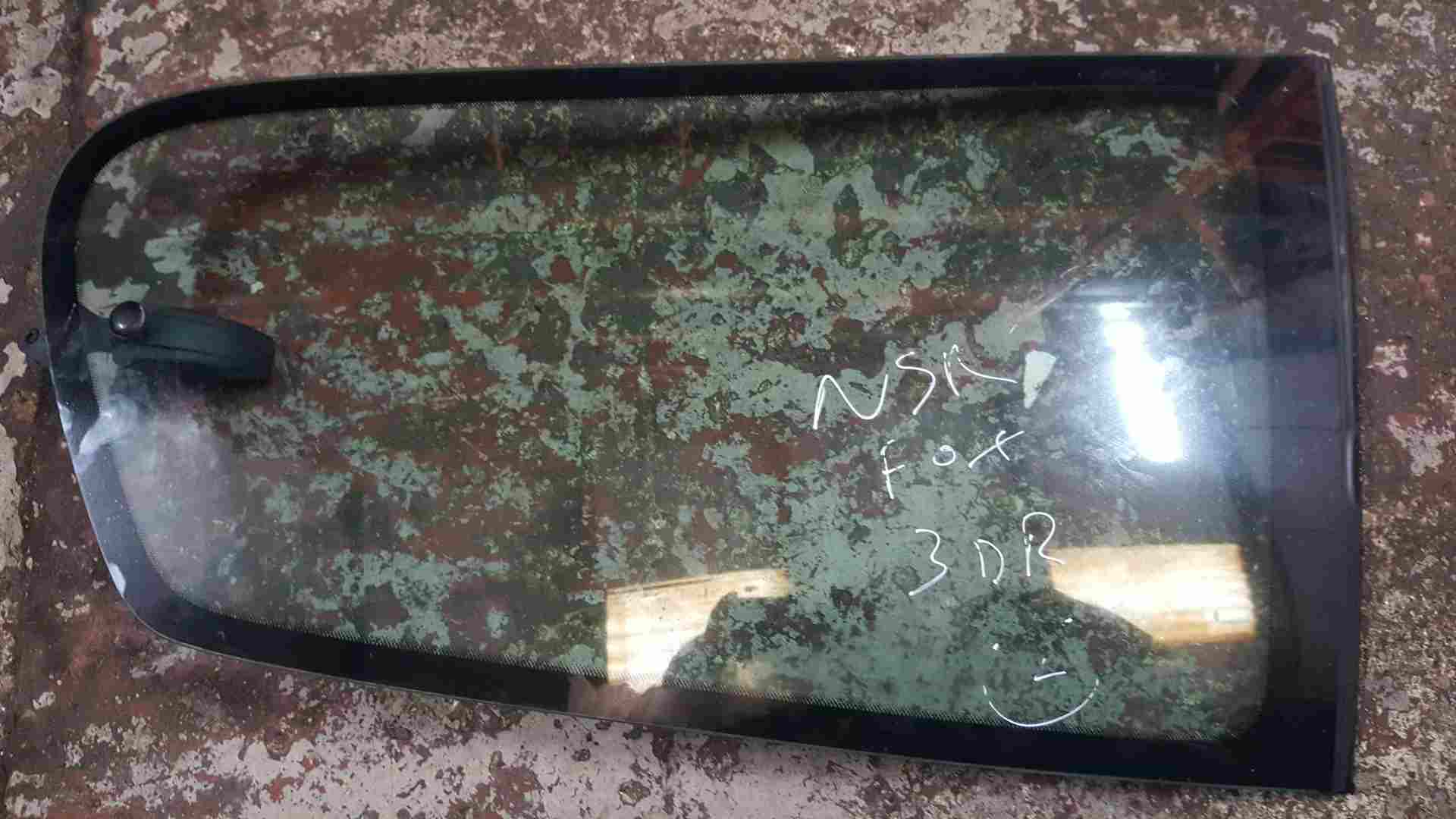 Volkswagen FOX MK1 2005-2011 Passenger NSR Rear Window Glass 3Door ...