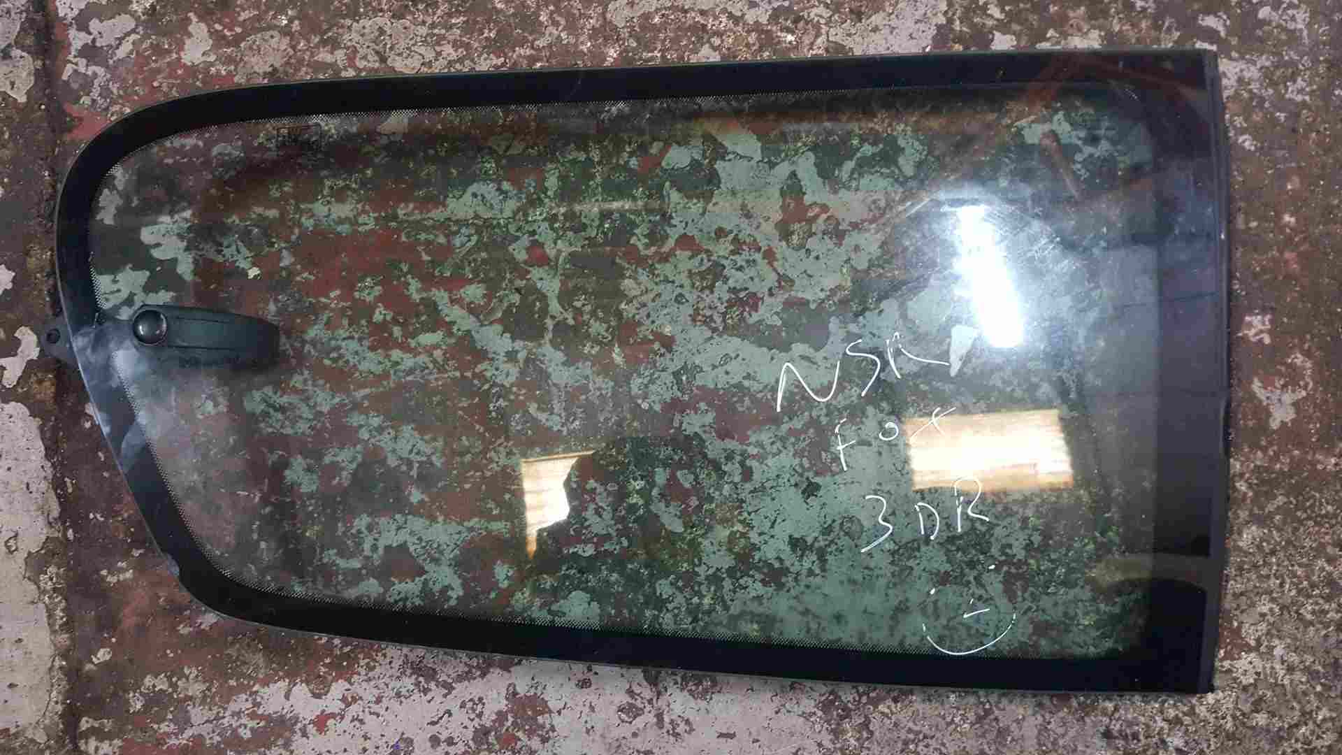 Volkswagen FOX MK1 2005-2011 Passenger NSR Rear Window Glass 3Door ...