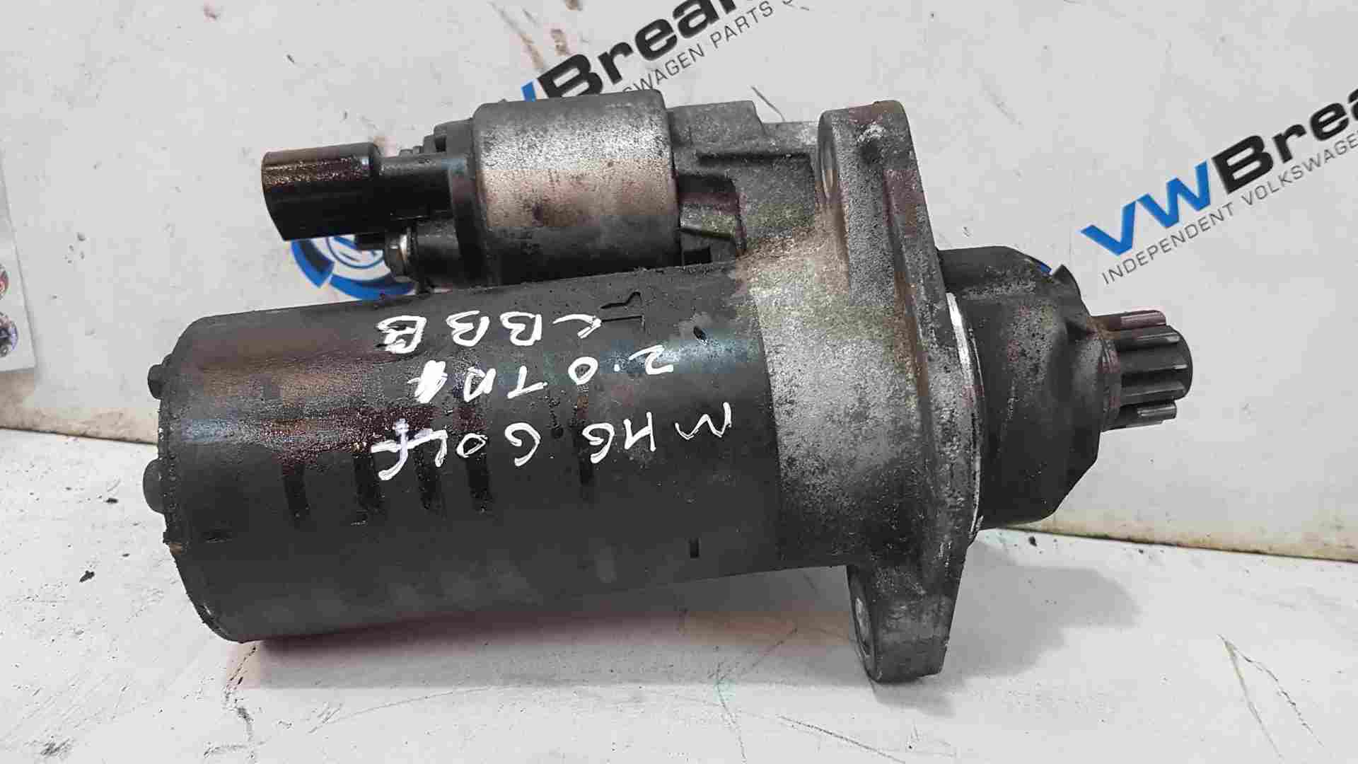 Volkswagen Golf GTD MK6 2009-2012 20 TDI Starter Motor Starting Cbbb ...