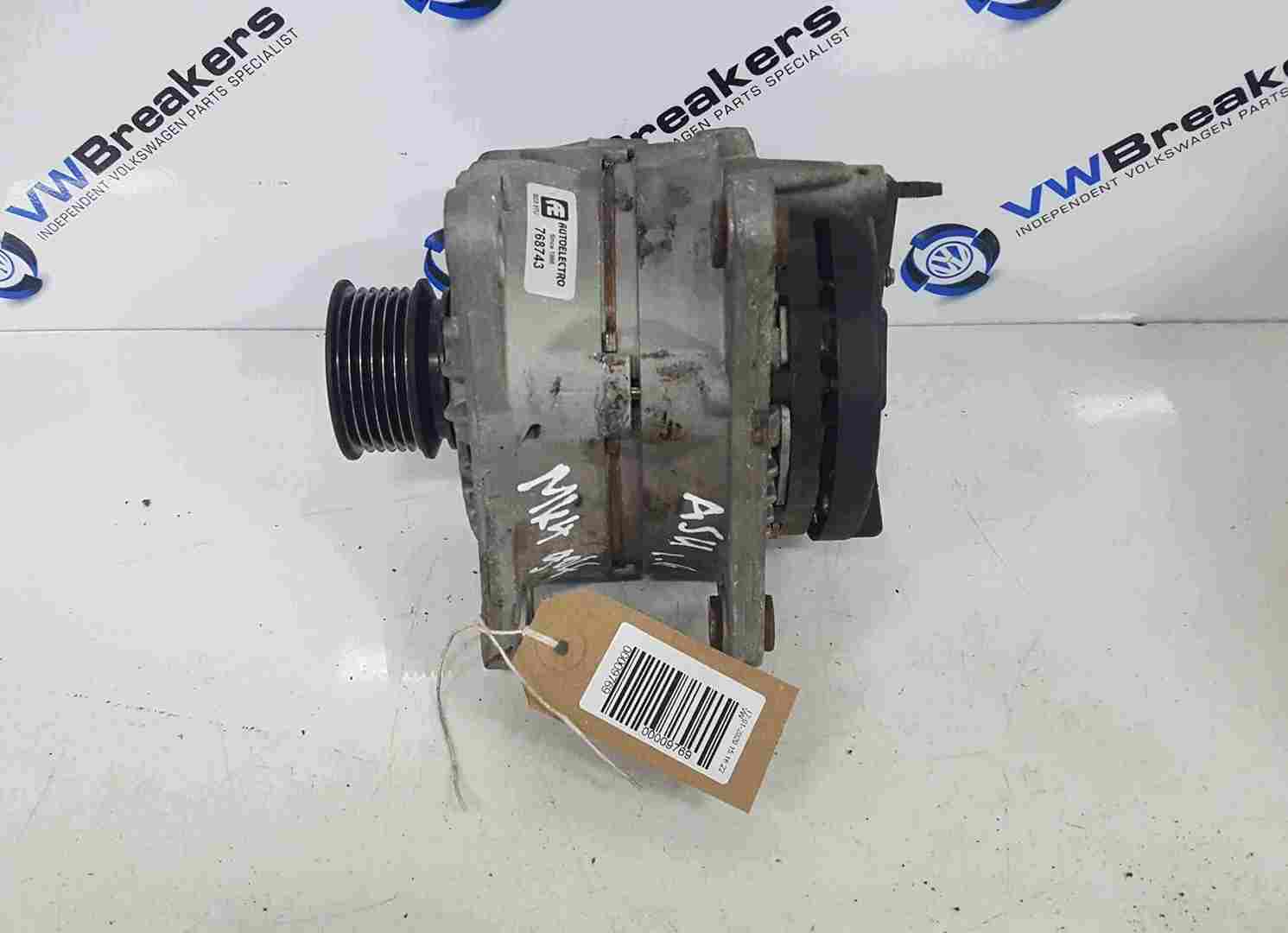 Volkswagen Golf MK4 1997-2004 16 16v Alternator AUS 768743 | VWBreakers