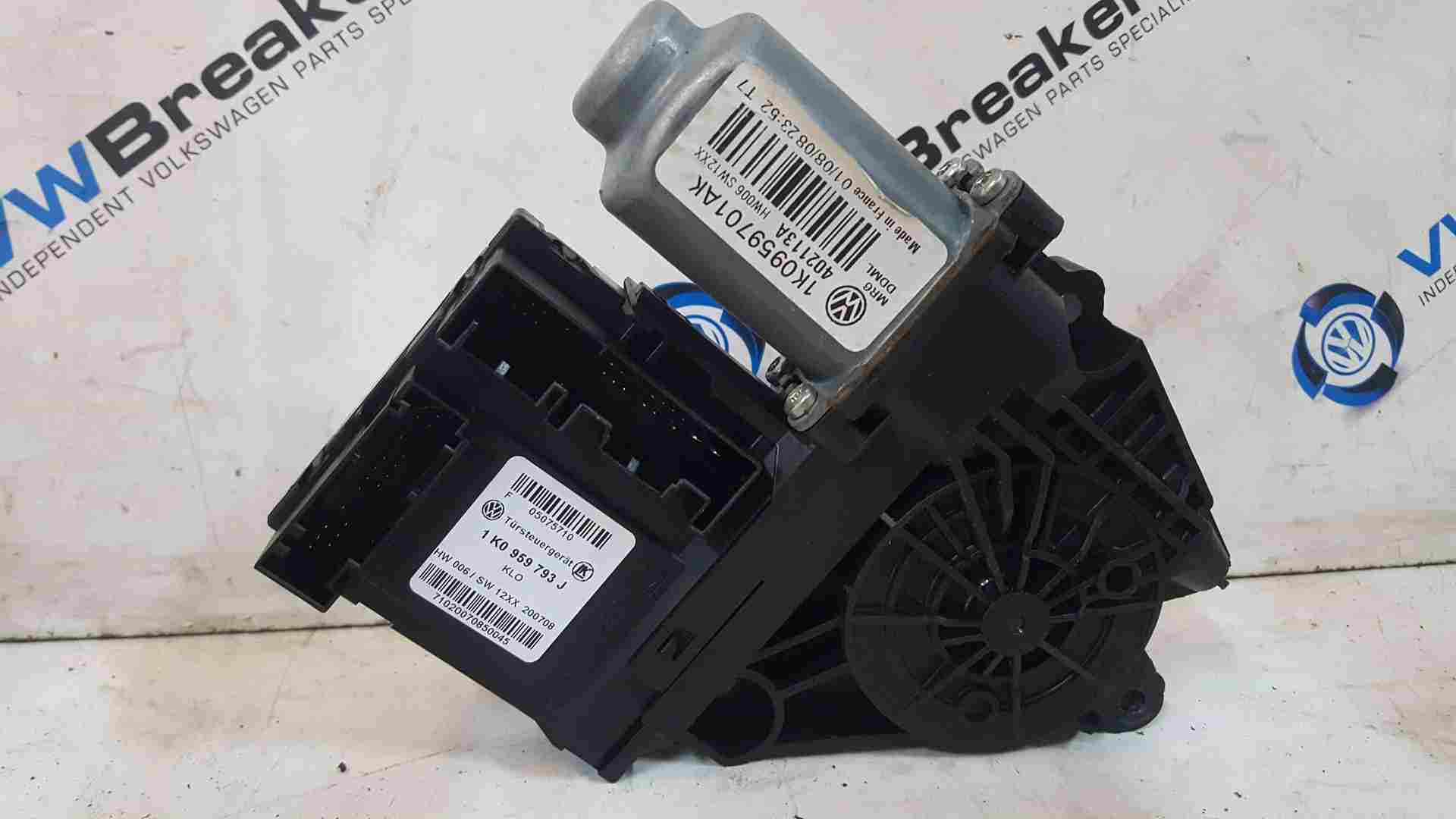 Volkswagen Golf MK5 2003-2009 Drivers OSF Front Window Motor 1K0959793J ...