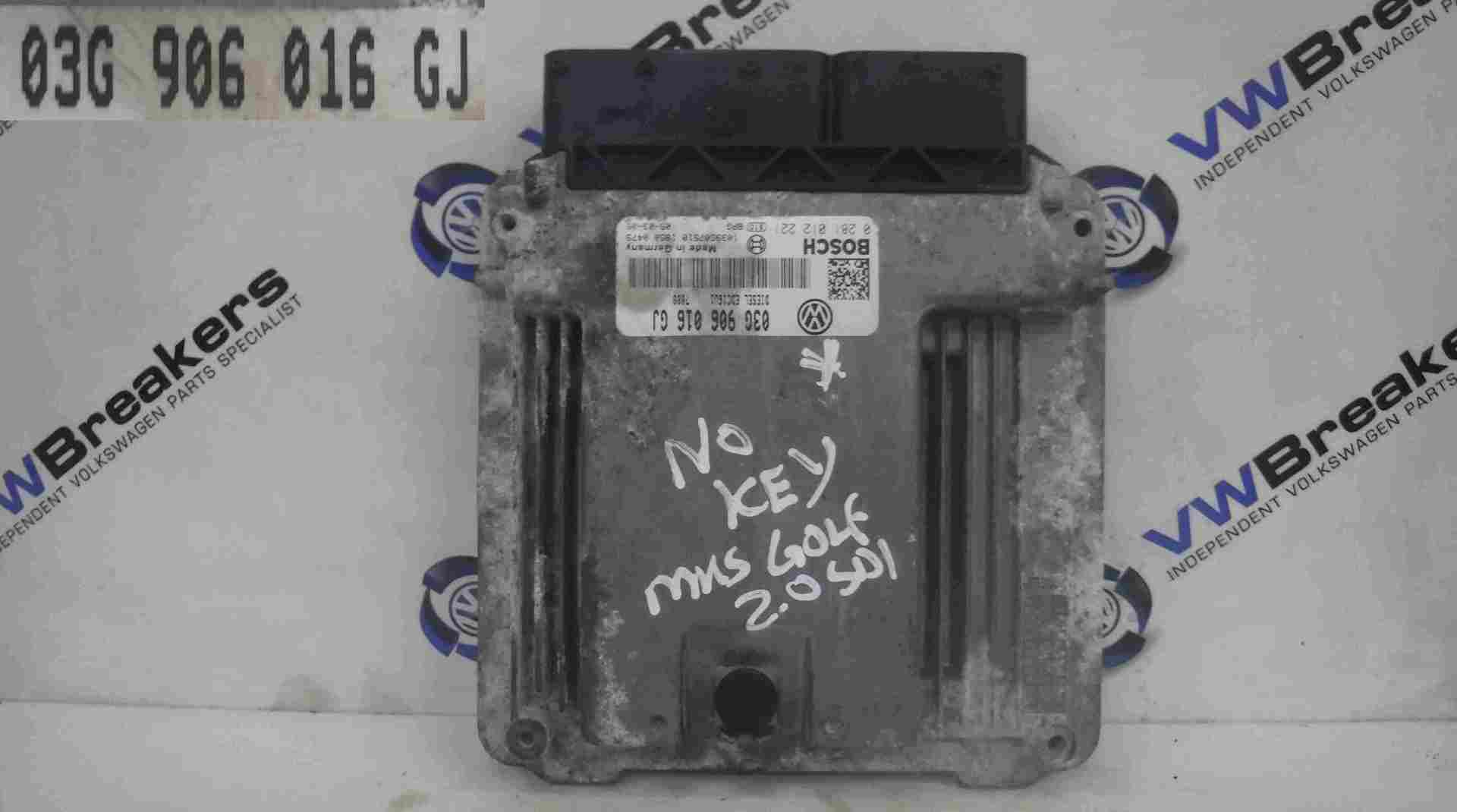 Volkswagen Golf MK5 2003-2009 Engine Control Unit ECU Computer ...