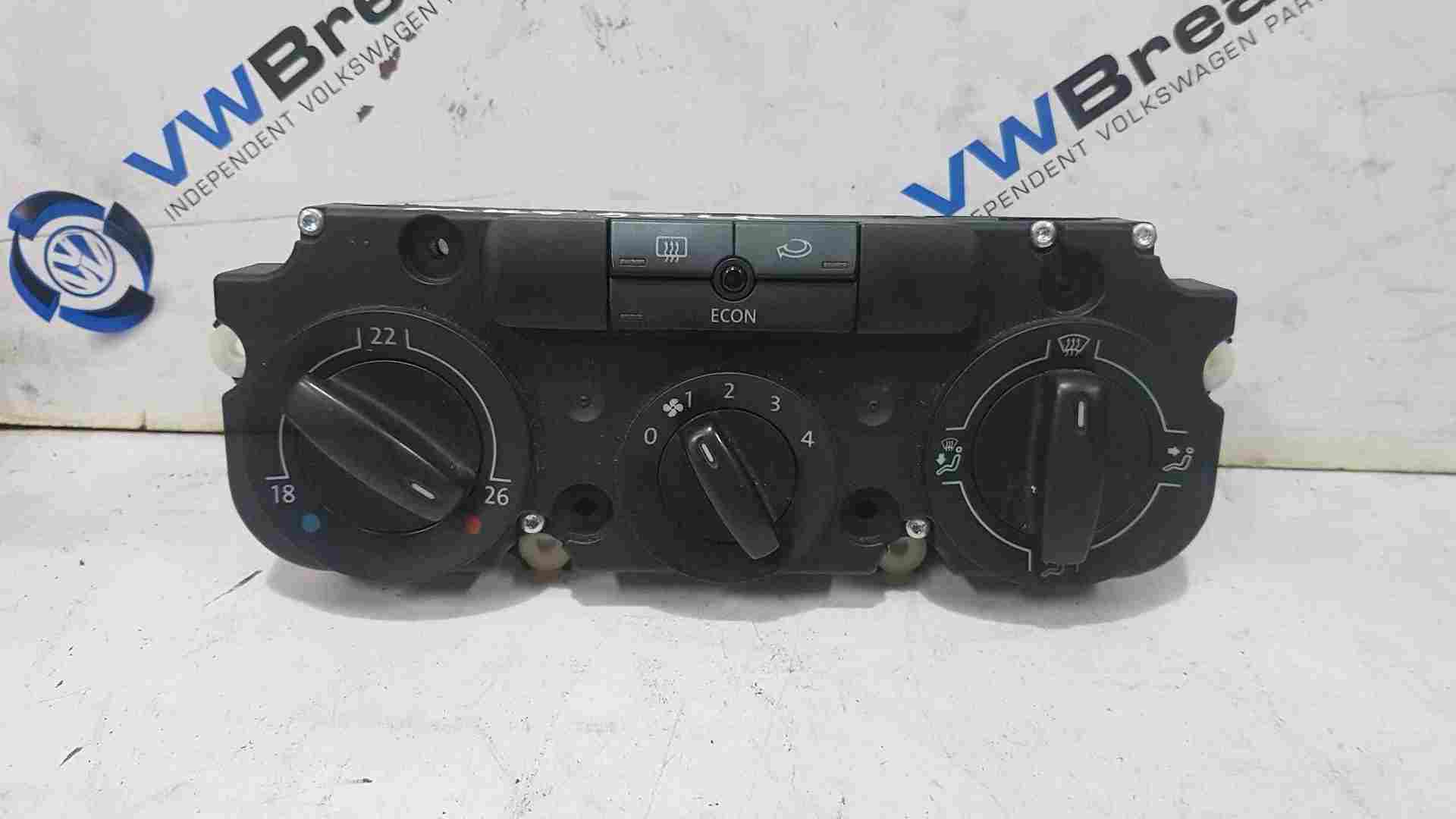 Volkswagen Golf MK5 2003-2009 Heater Controls Switches Dials Panel ...