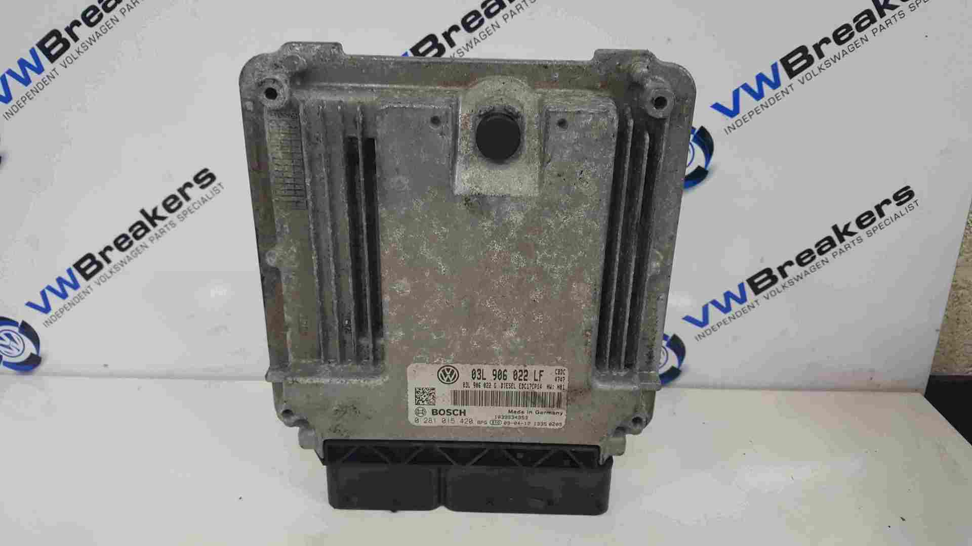 Volkswagen Golf MK6 2009-2012 2.0 TDi Engine Control Unit ECU ...