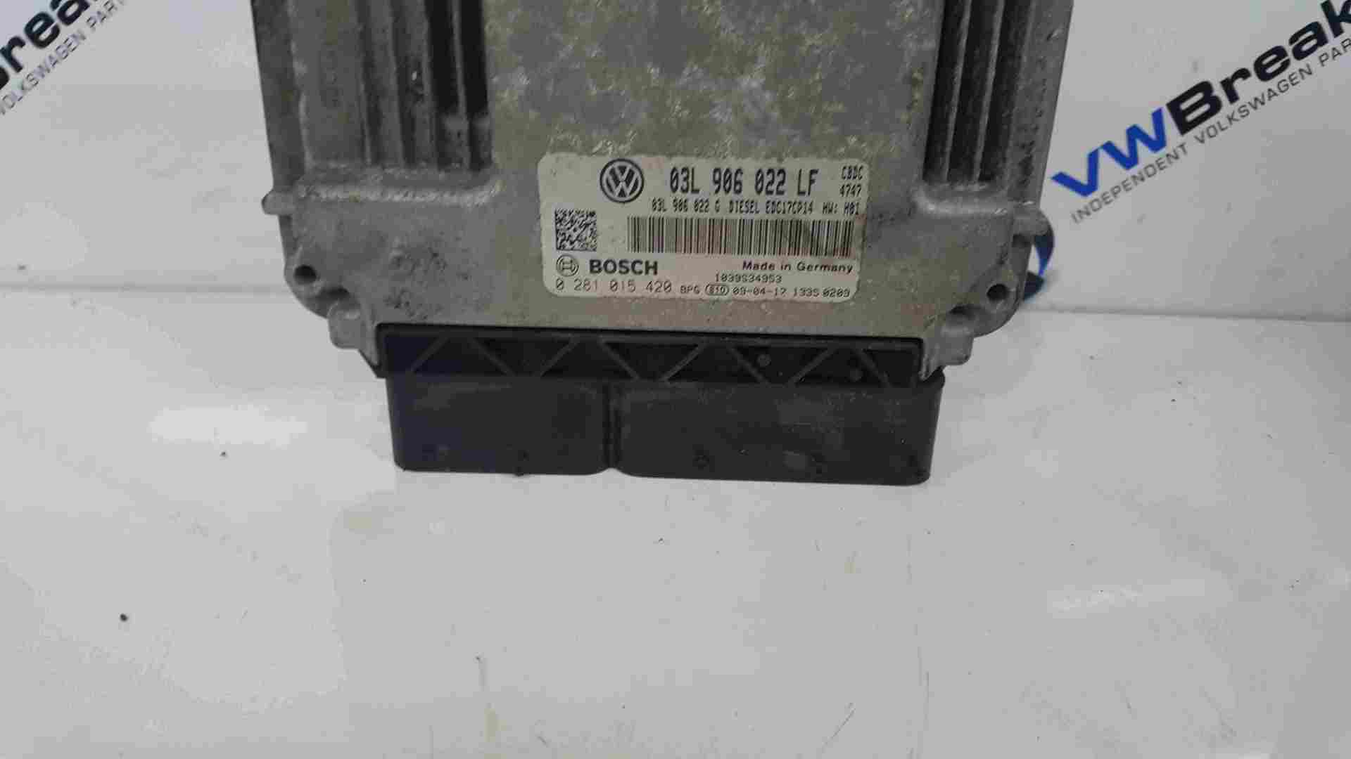 Volkswagen Golf MK6 2009-2012 2.0 TDi Engine Control Unit ECU ...