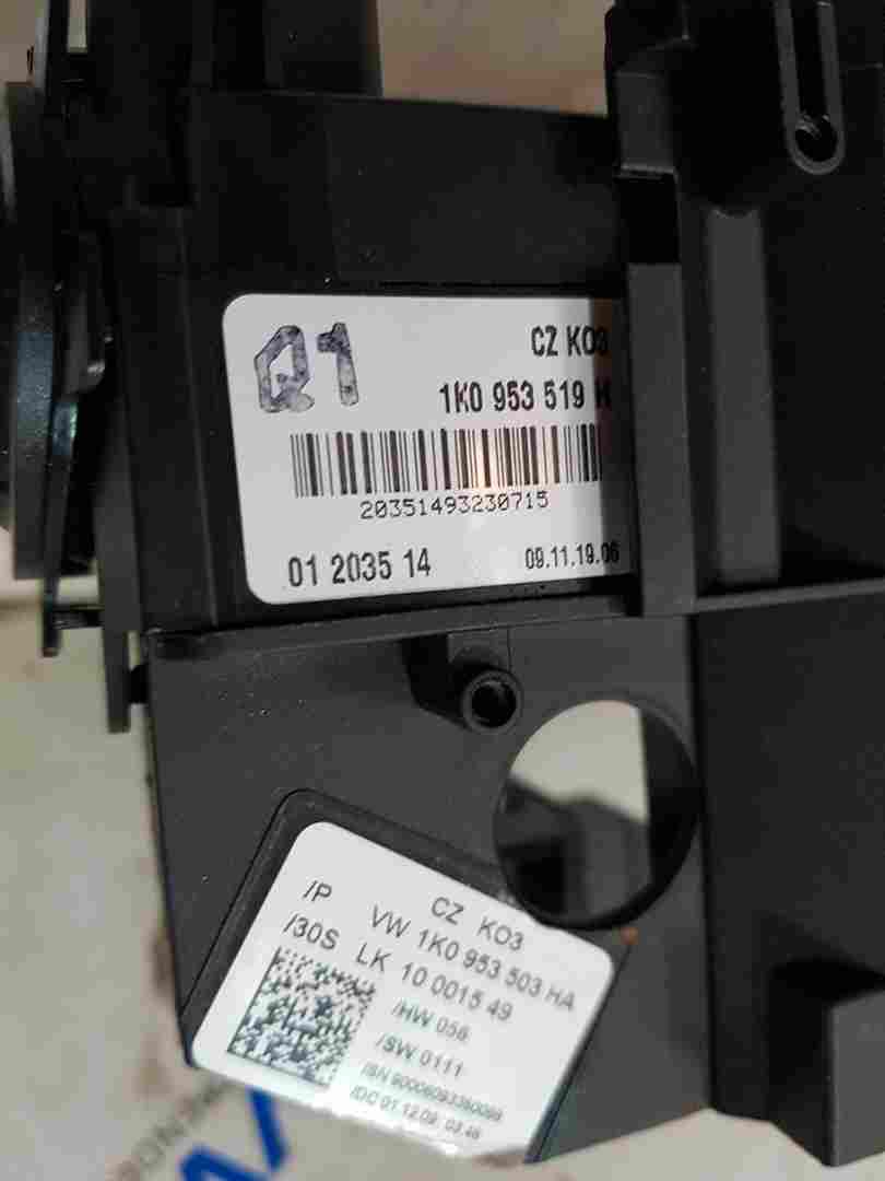 Volkswagen Golf MK6 2009-2012 Steering Wheel Stalks Indicator Washer ...