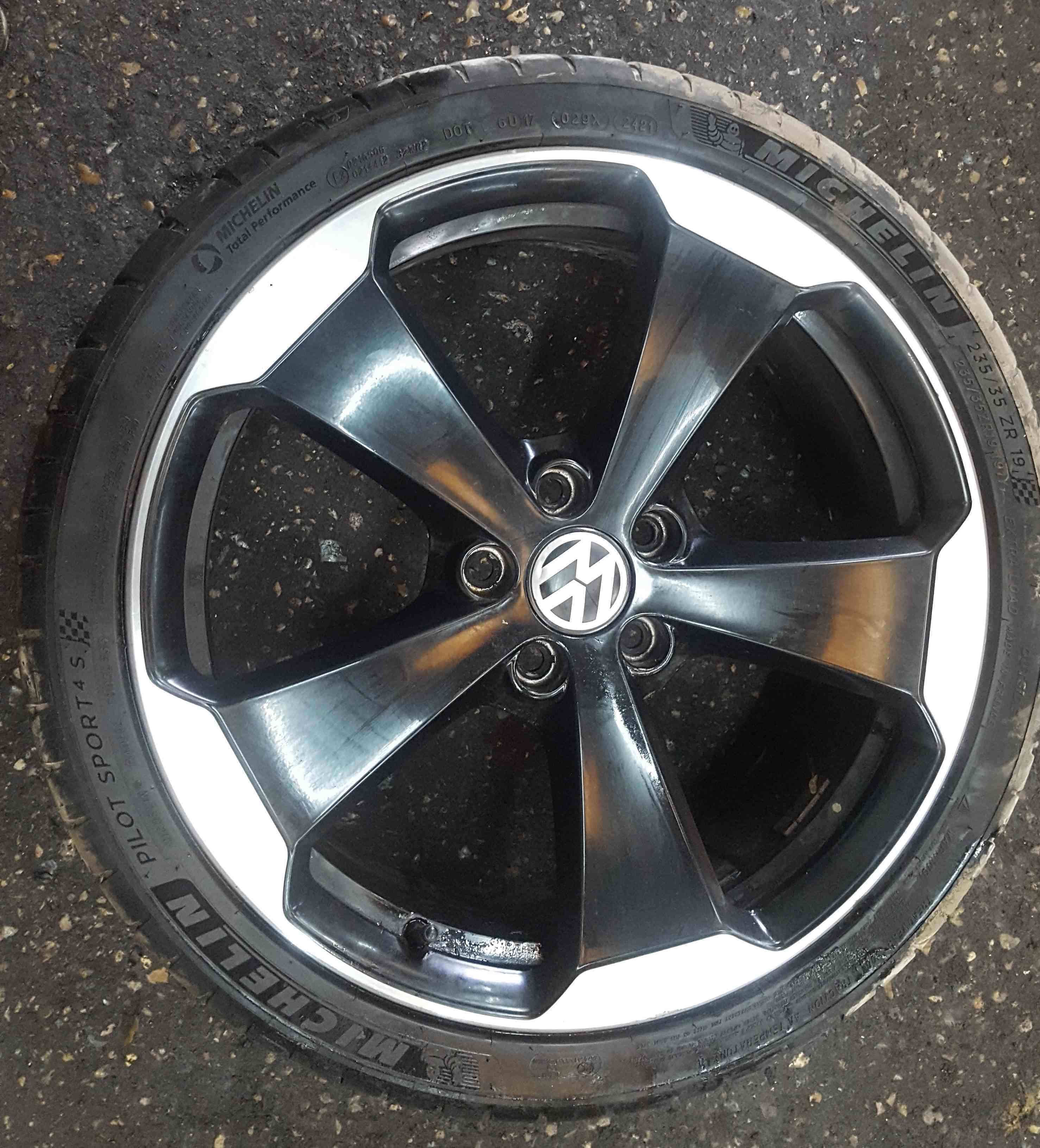 Volkswagen Golf Mk6 Gtd 2009 2012 Glendale Alloy Wheel 235 35 19 4