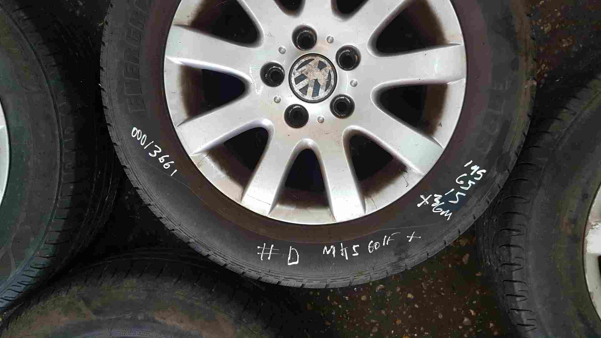 Volkswagen Golf Plus MK5 2003 2009 Alloy Wheel SET 1.5 Inch X 5 45 Store Used Volkswagen Parts UK Volkswagen Breakers