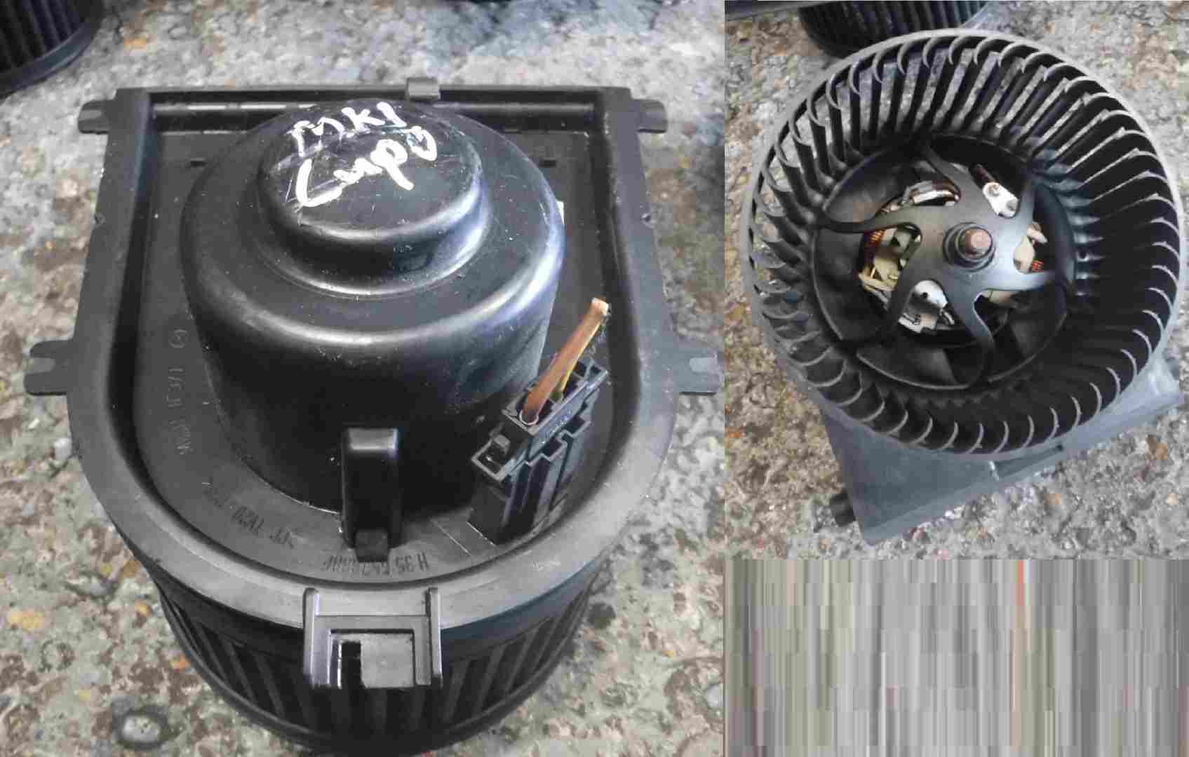 Volkswagen Lupo 1998-2005 Heater Motor Blower Fan 1J2919021C 1J2919021B ...