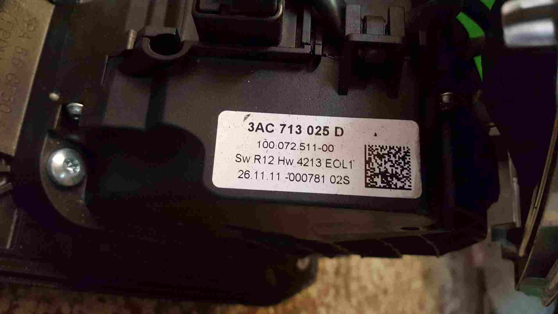 Volkswagen Passat B7 2010-2015 DSG Gear Knob Selector Auto Gearstick ...