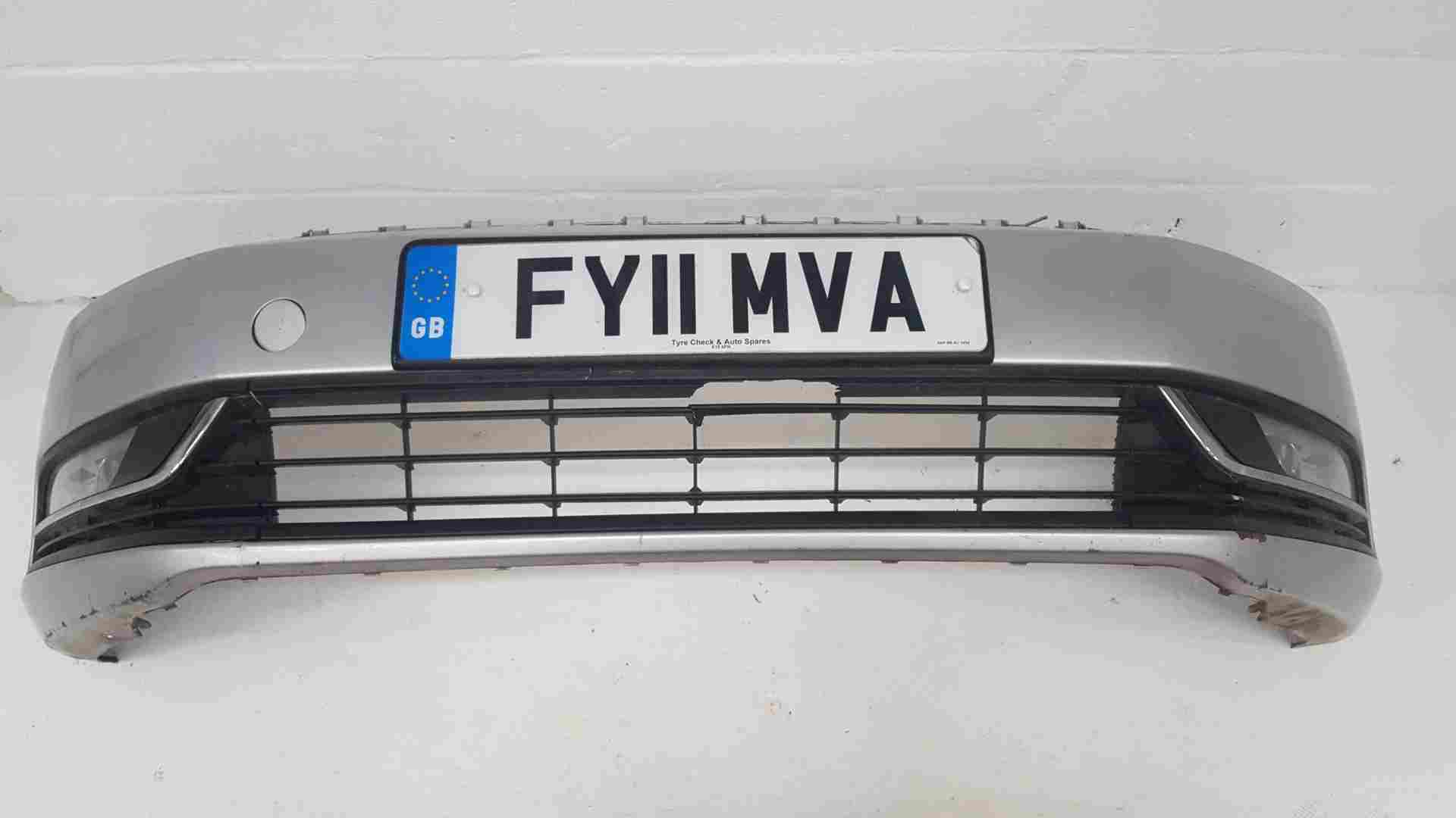 Volkswagen Passat B7 2010-2015 Front Bumper Silver La7w | VWBreakers