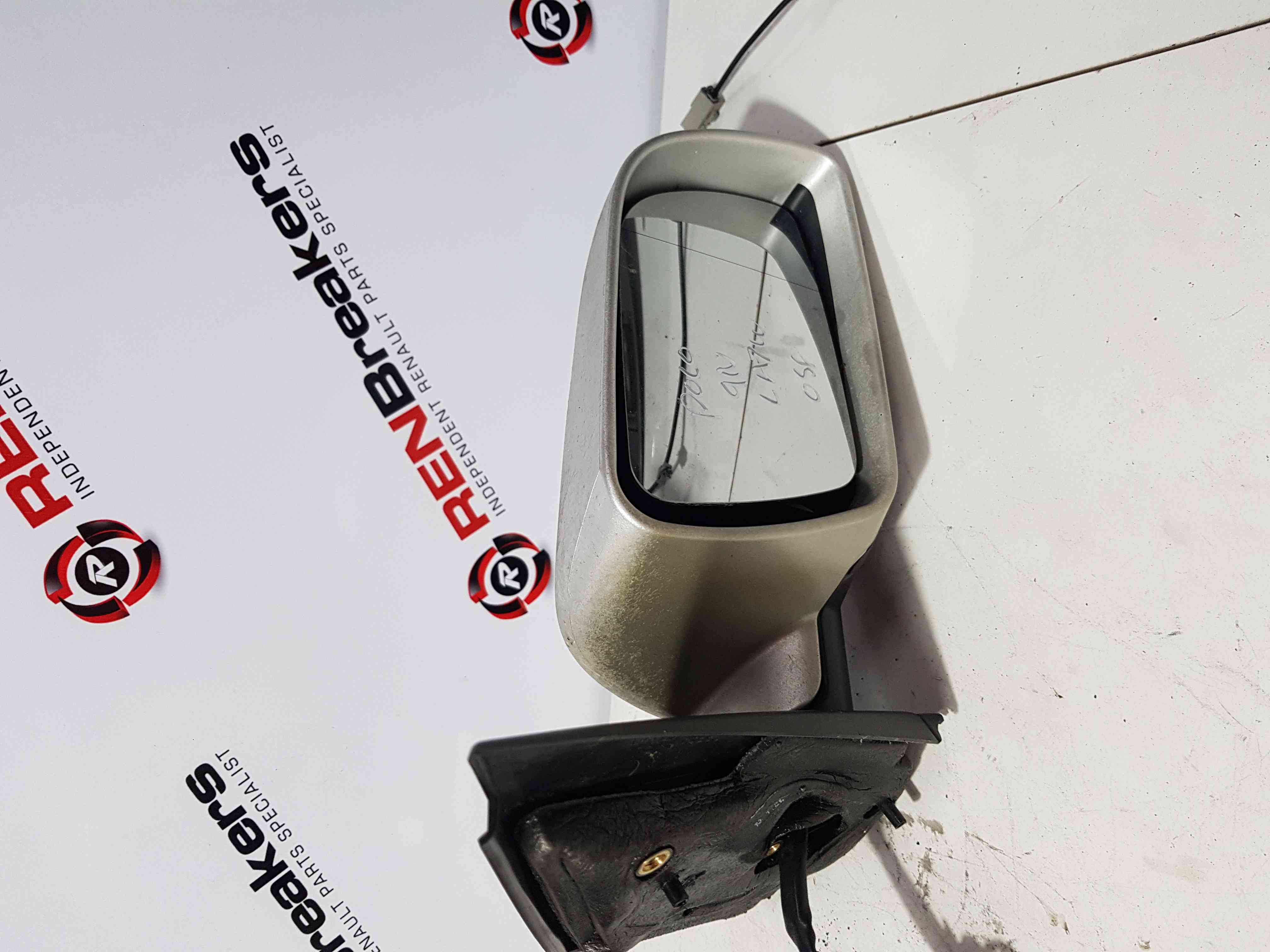 volkswagen polo 2003-2006 9n drivers os wing mirror silver la7w ...