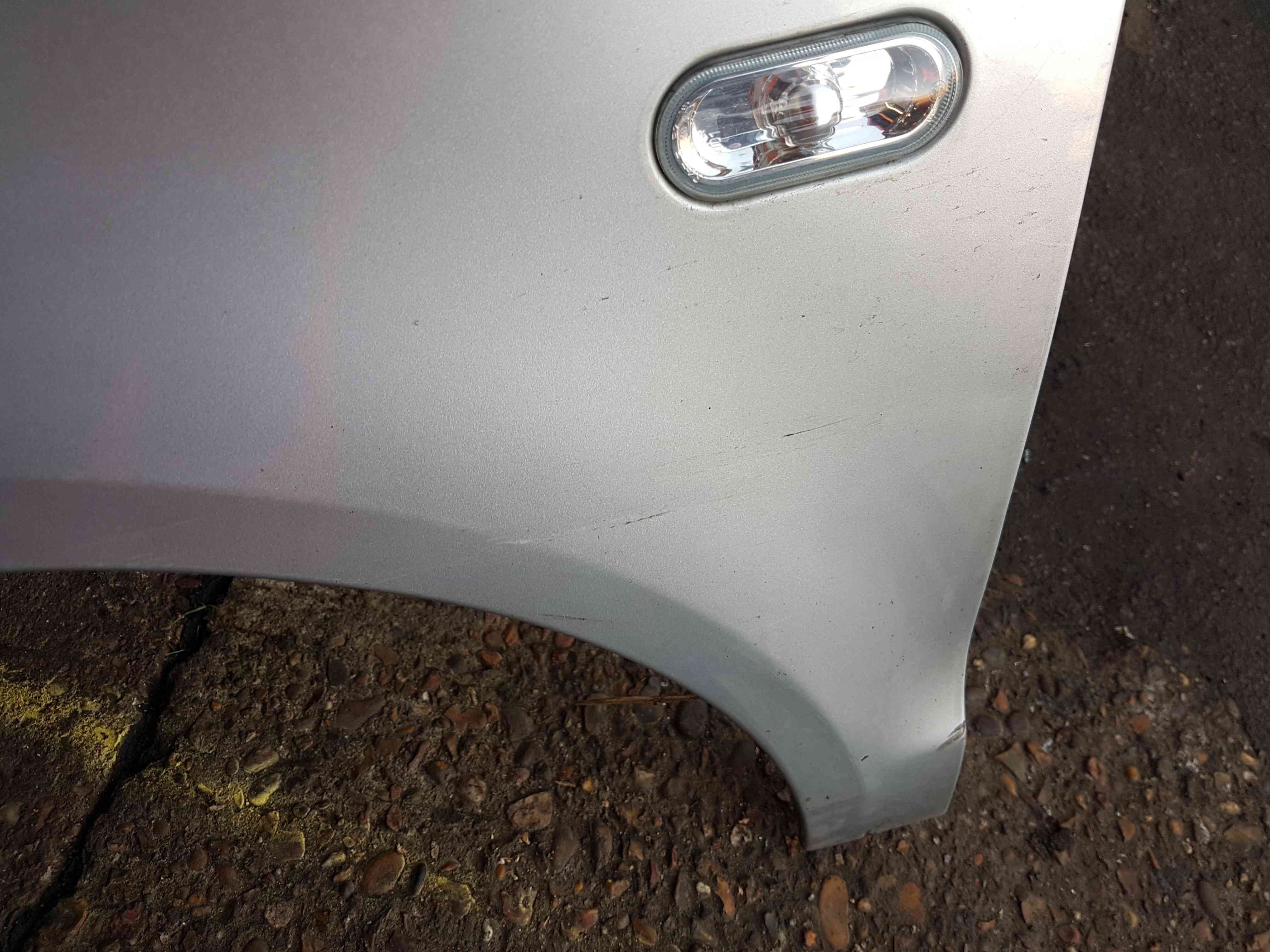 volkswagen polo 2003-2006 9n passenger ns wing silver la7w | VWBreakers