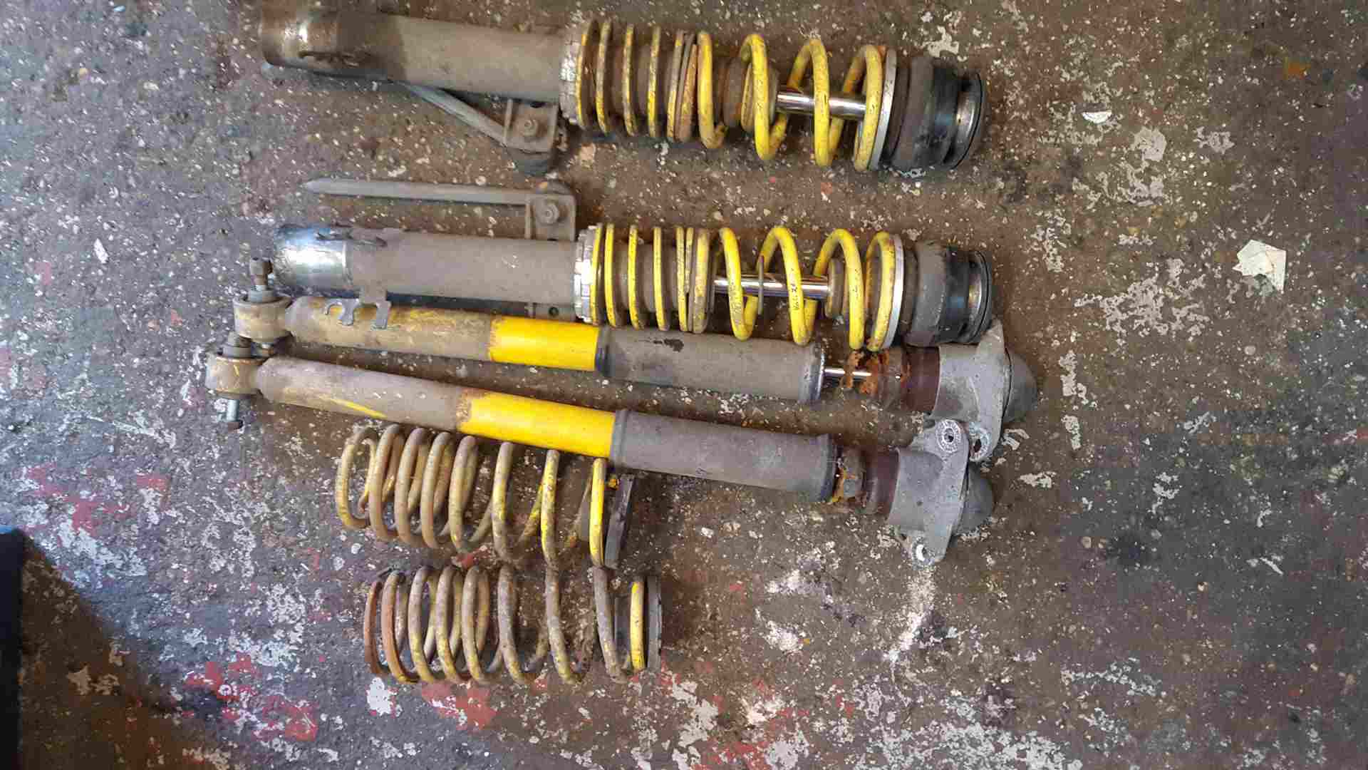 Volkswagen Polo 6R 2009-2014 12 12V Coilovers Lowering Adjustable ...