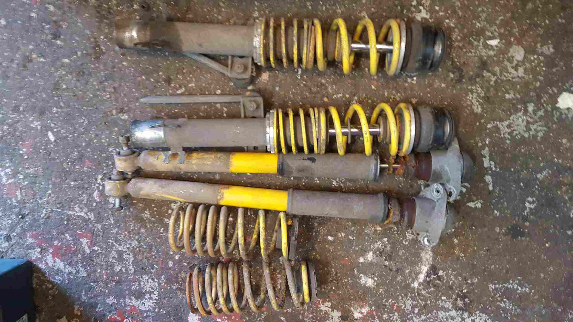 Volkswagen Polo 6R 2009-2014 12 12V Coilovers Lowering Adjustable ...