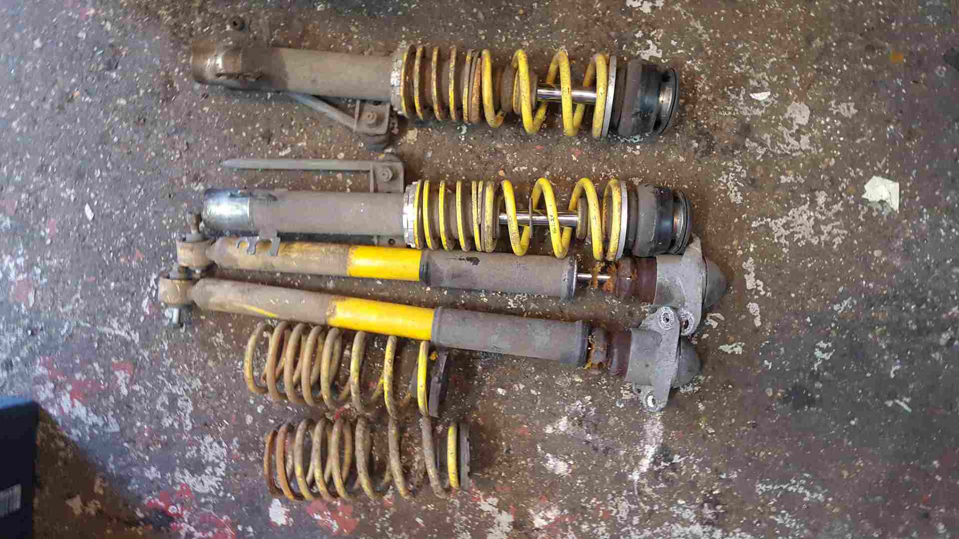 Volkswagen Polo 6R 2009-2014 12 12V Coilovers Lowering Adjustable ...