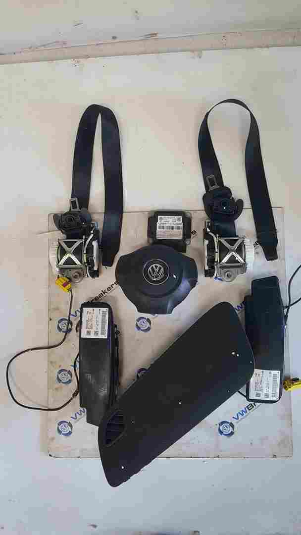 Volkswagen Polo 6R 2009-2014 Dashboard Airbag KIT With Seat Belts 3 ...