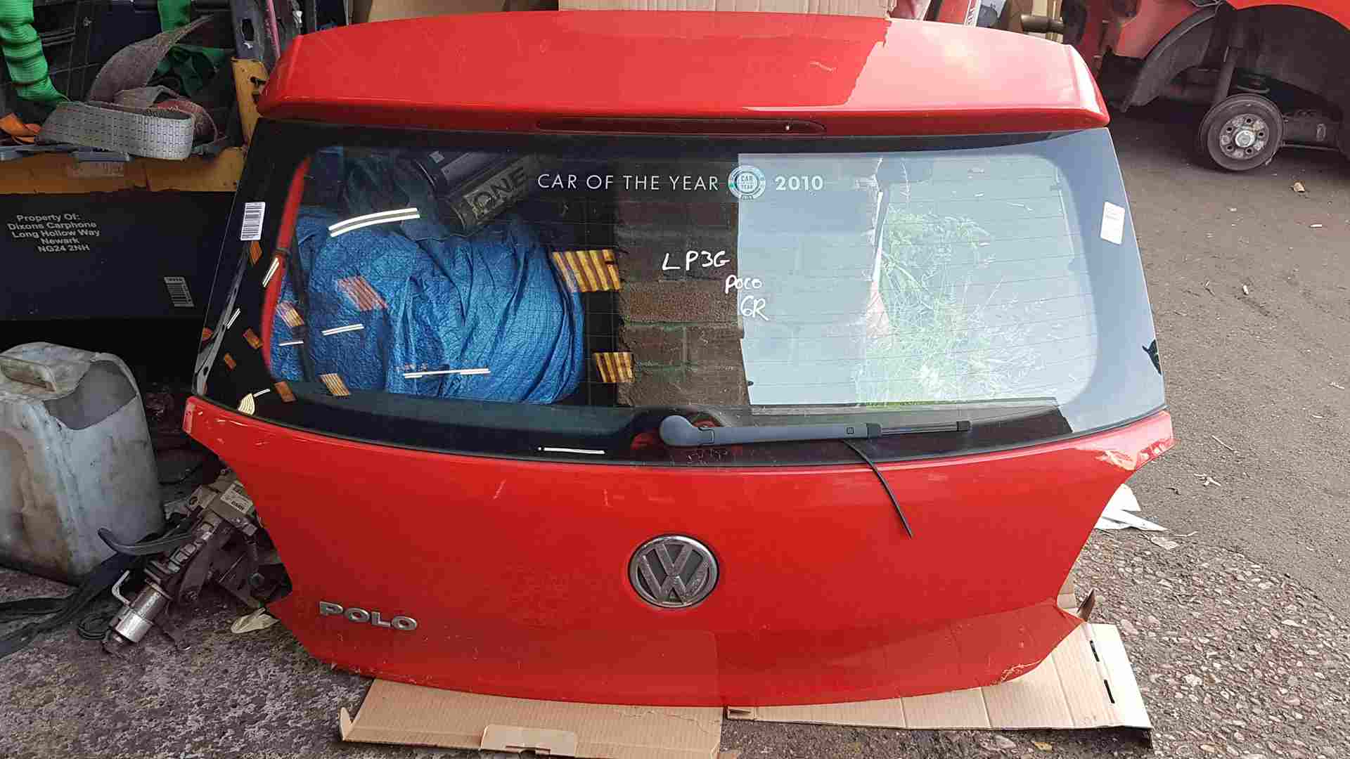 Volkswagen Polo 6R 2009-2014 Rear Boot Tailgate RED Lp3g | VWBreakers