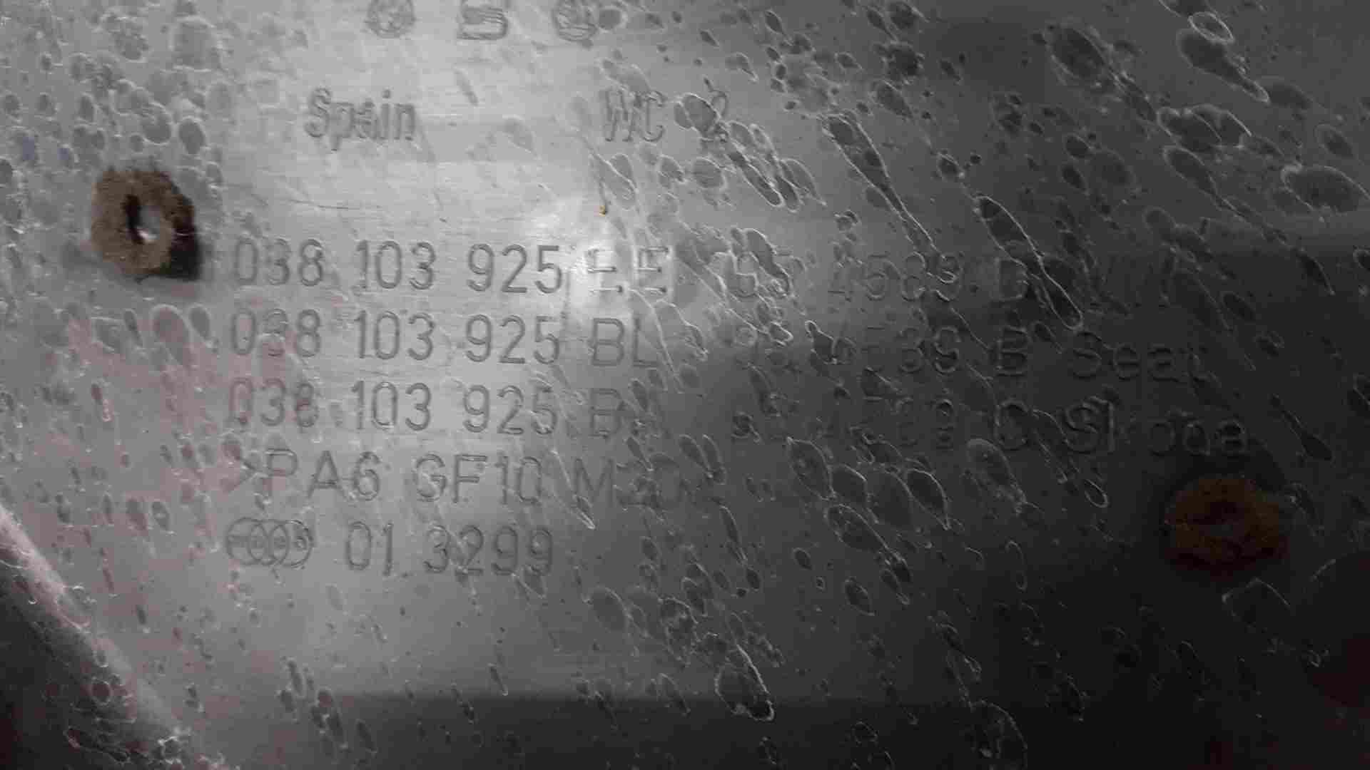 Volkswagen Polo 9N 2003-2006 SDI Engine Cover 038103925EE 038103925ah ...