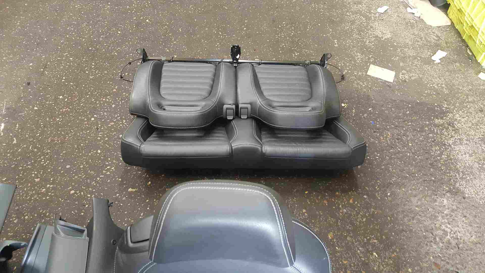 Volkswagen Scirocco 2008-2014 Full Leather Interior Black Seats Chairs ...