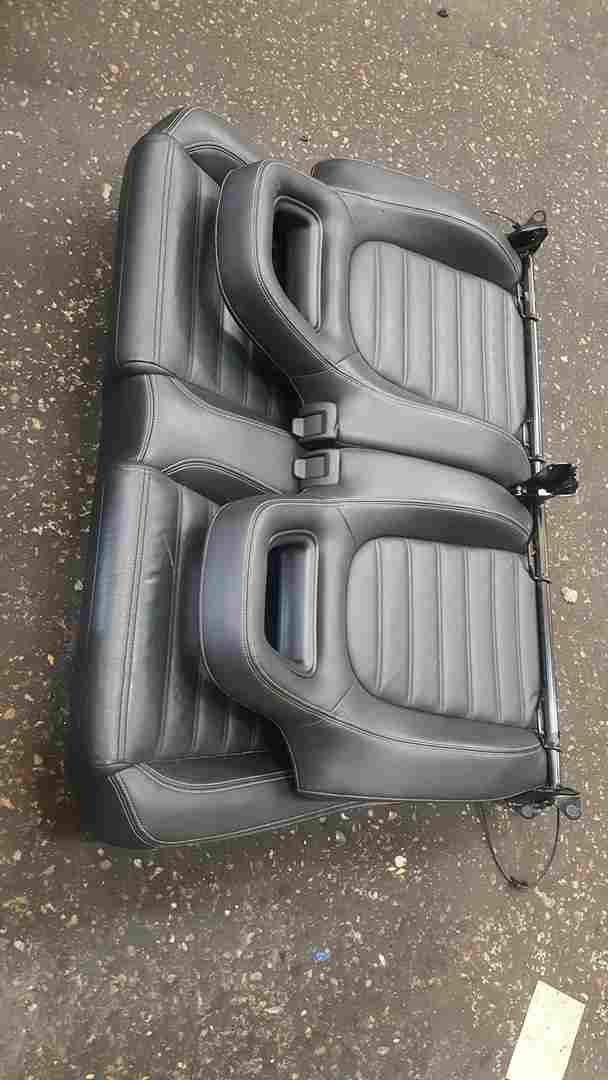 Volkswagen Scirocco 2008-2014 Full Leather Interior Black Seats Chairs ...