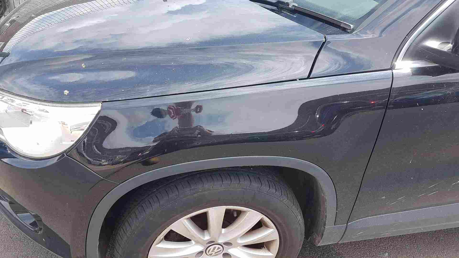 Volkswagen Tiguan 2007-2011 Front END Complete Bumper Wings ECT Black ...