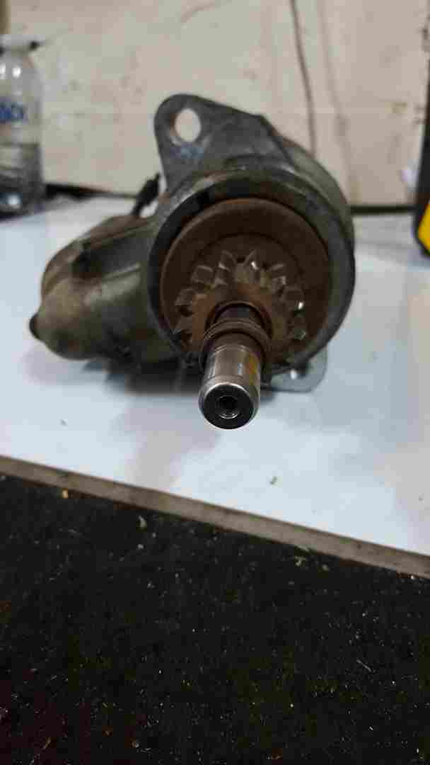 Volkswagen Touareg 2002-2007 50 V10 TDI Starter Motor Starting ...