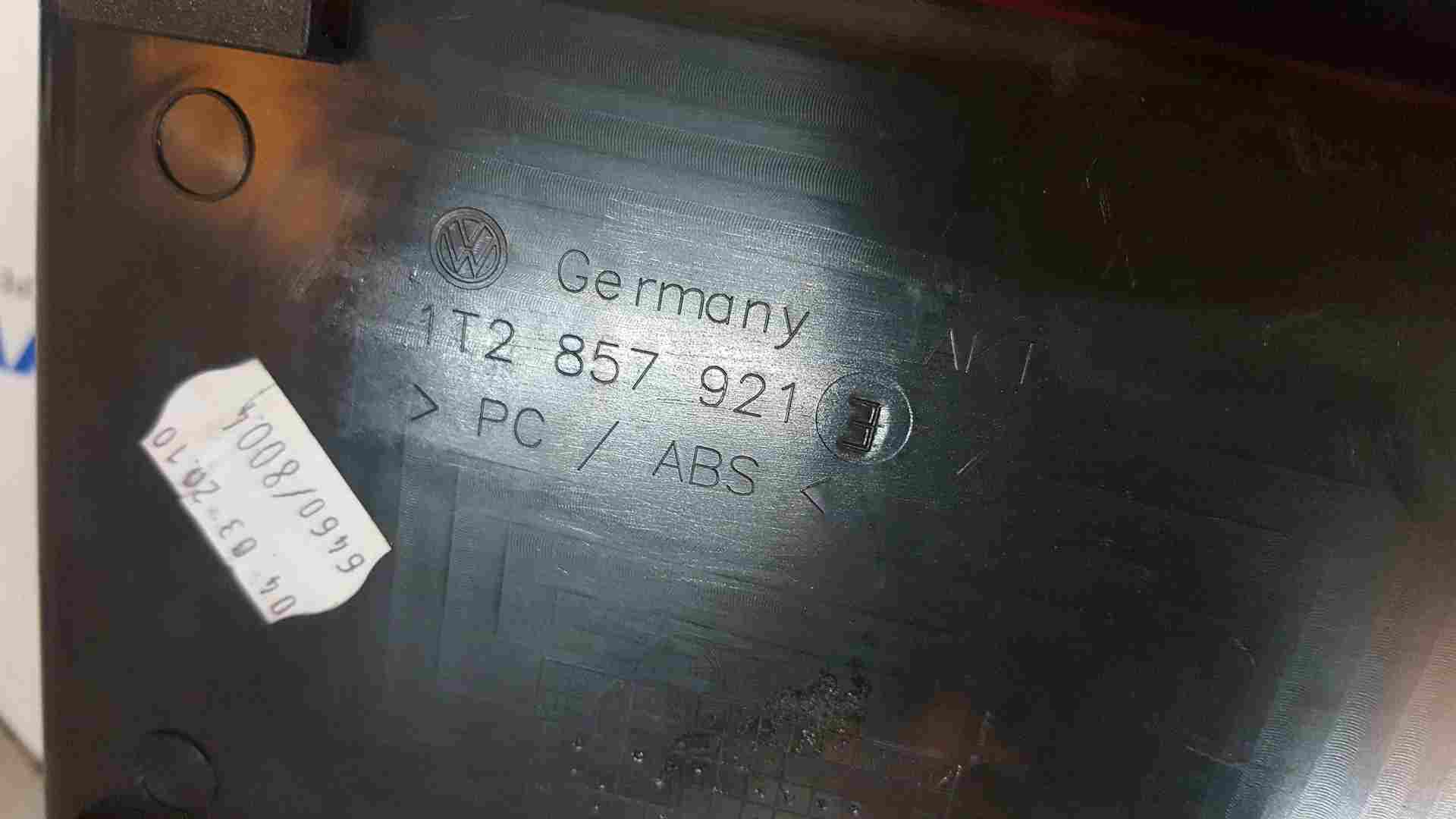 Volkswagen Touran 2006-2010 Dashboard Centre Console Storage ...