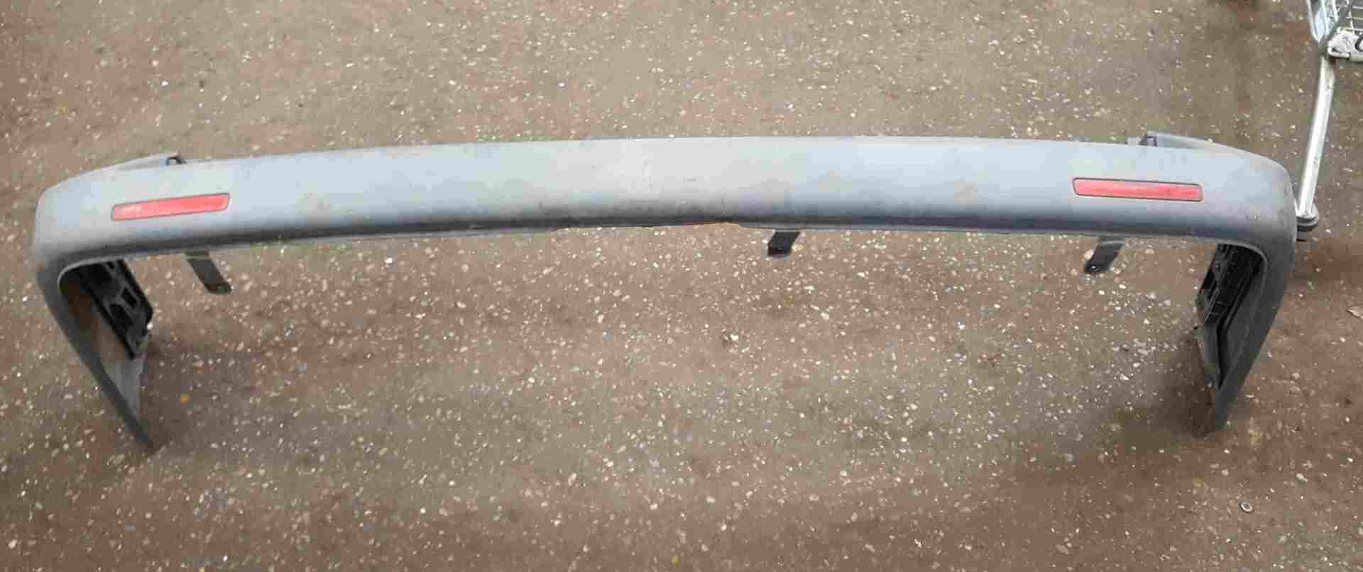 Volkswagen Transporter T5 2003-2009 Rear Bumper Plain Black | VWBreakers