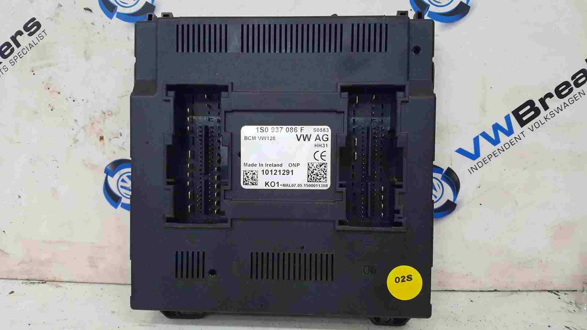 Volkswagen Up 2011-2017 Petrol BCM Body Control Module 1S0937086f ...