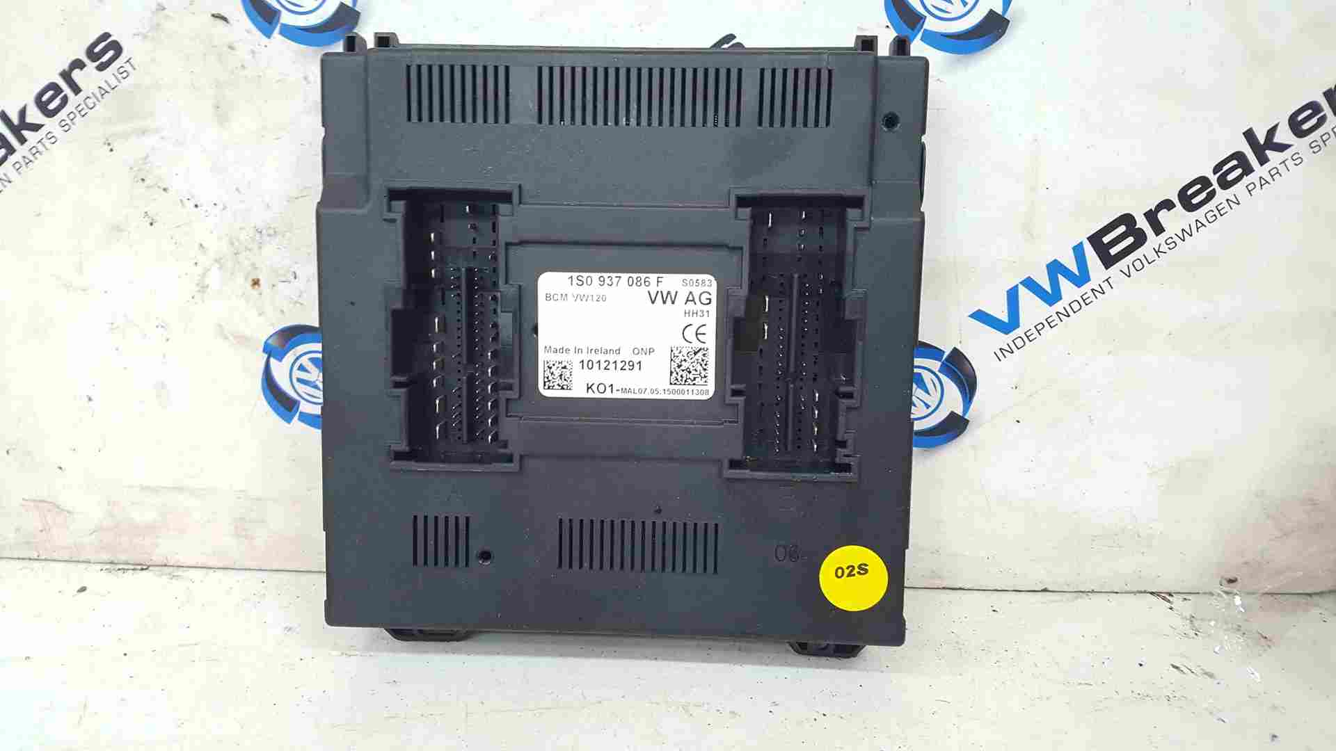 Volkswagen Up 2011-2017 Petrol BCM Body Control Module 1S0937086f ...