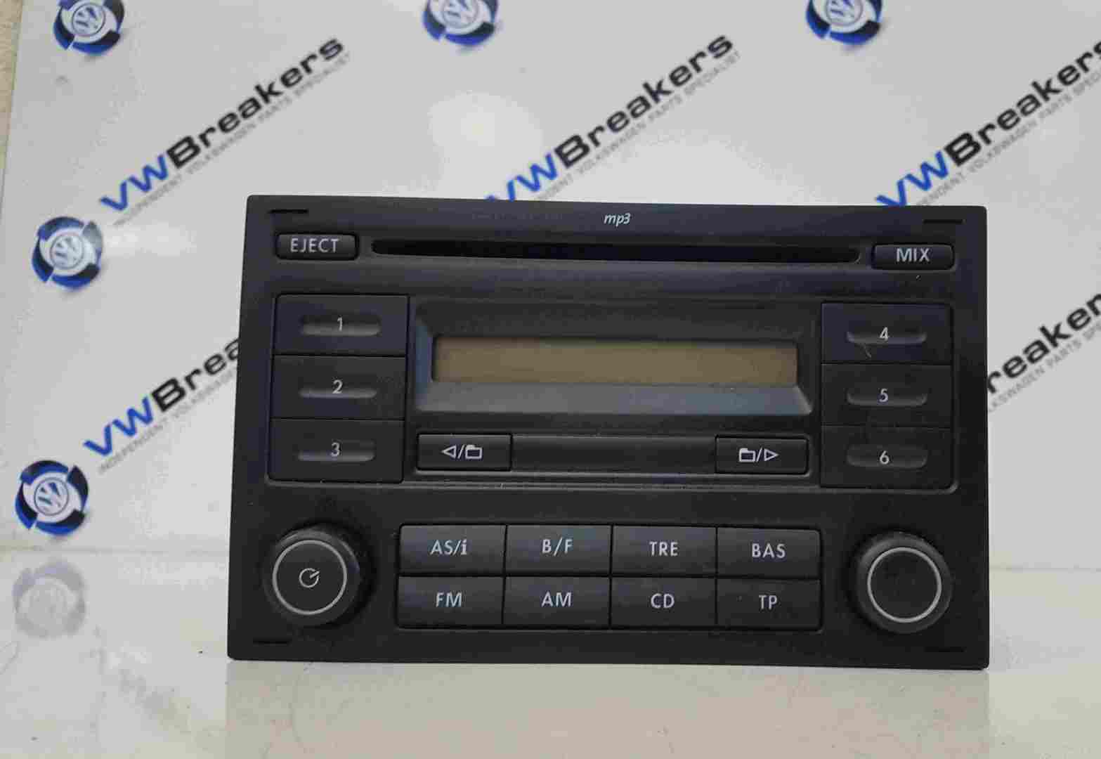 Volkswagen Fox 2005-2011 Radio Cd Player 5Z0035152E | VWBreakers