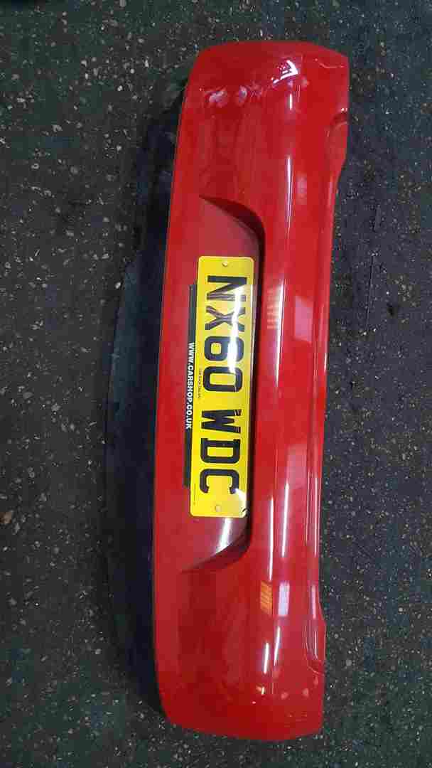 Volkswagen FOX 2005-2011 Rear Bumper RED Ly3d | VWBreakers