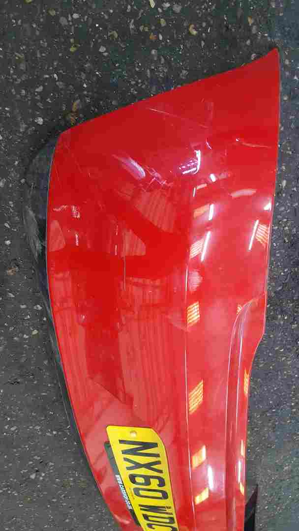 Volkswagen FOX 2005-2011 Rear Bumper RED Ly3d | VWBreakers