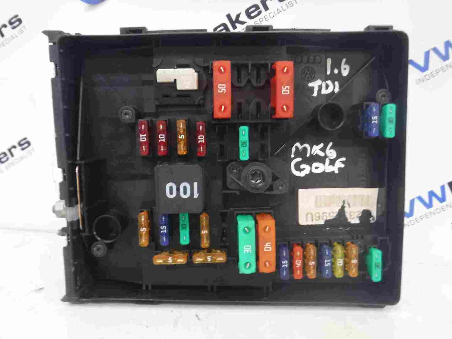 Volkswagen Golf MK6 2009 2012 Fuse Box Computer Board 1K0937125D
