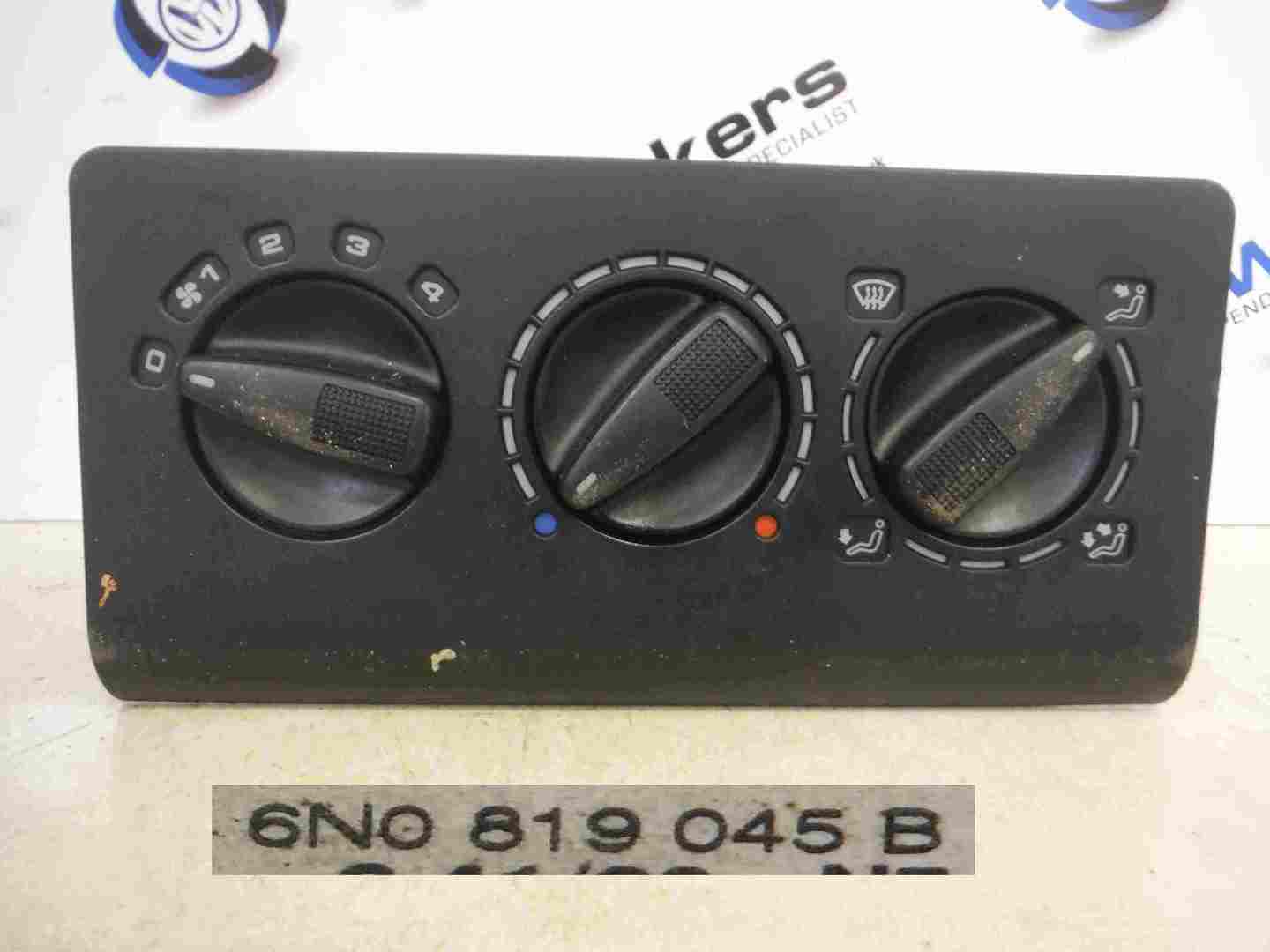 Volkswagen Polo 1995-1999 6N Heater Controls Dials 6N0819045B | VWBreakers